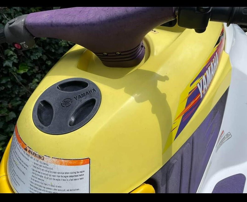 1996 1997 Yamaha Waveblaster 2 Wave Blaster Storage Cap Storage Lid PWC ...