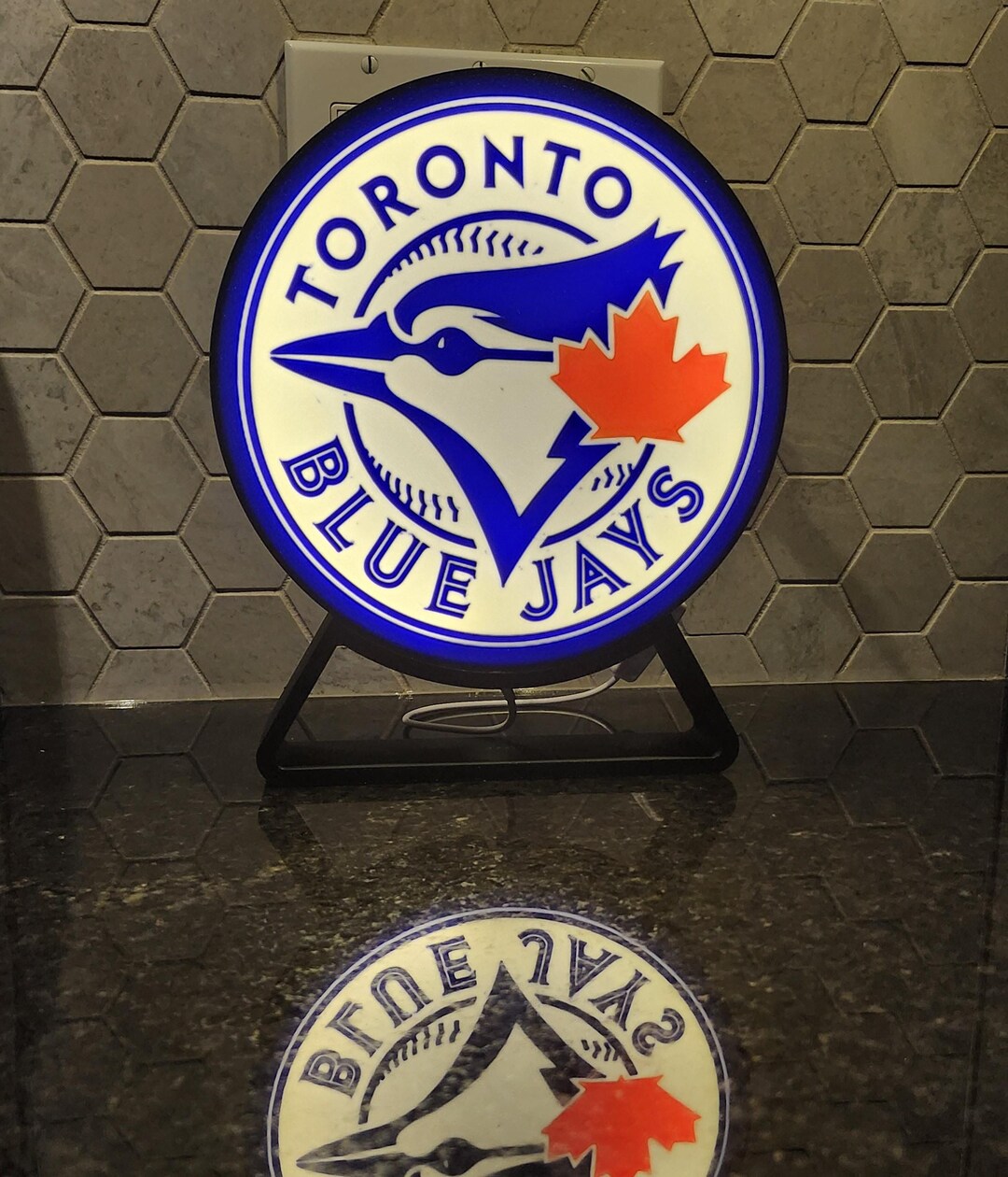 Toronto Blue Jays LED Lightbox Sign: MLB Baseball Room Decor - Etsy
