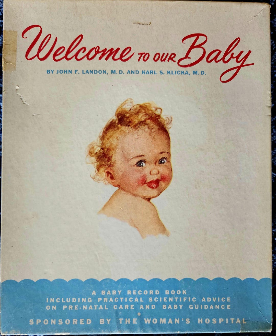 Vintage Baby Book by Artist Charlotte Becker - Etsy