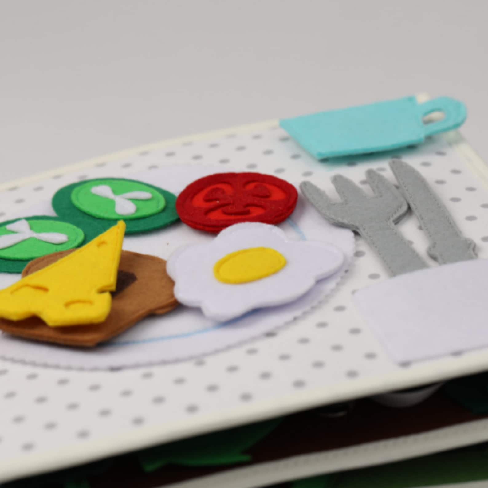 Quiet Book Toddler Busy Felt Toys Travel Eco Board Educational Pretend ...