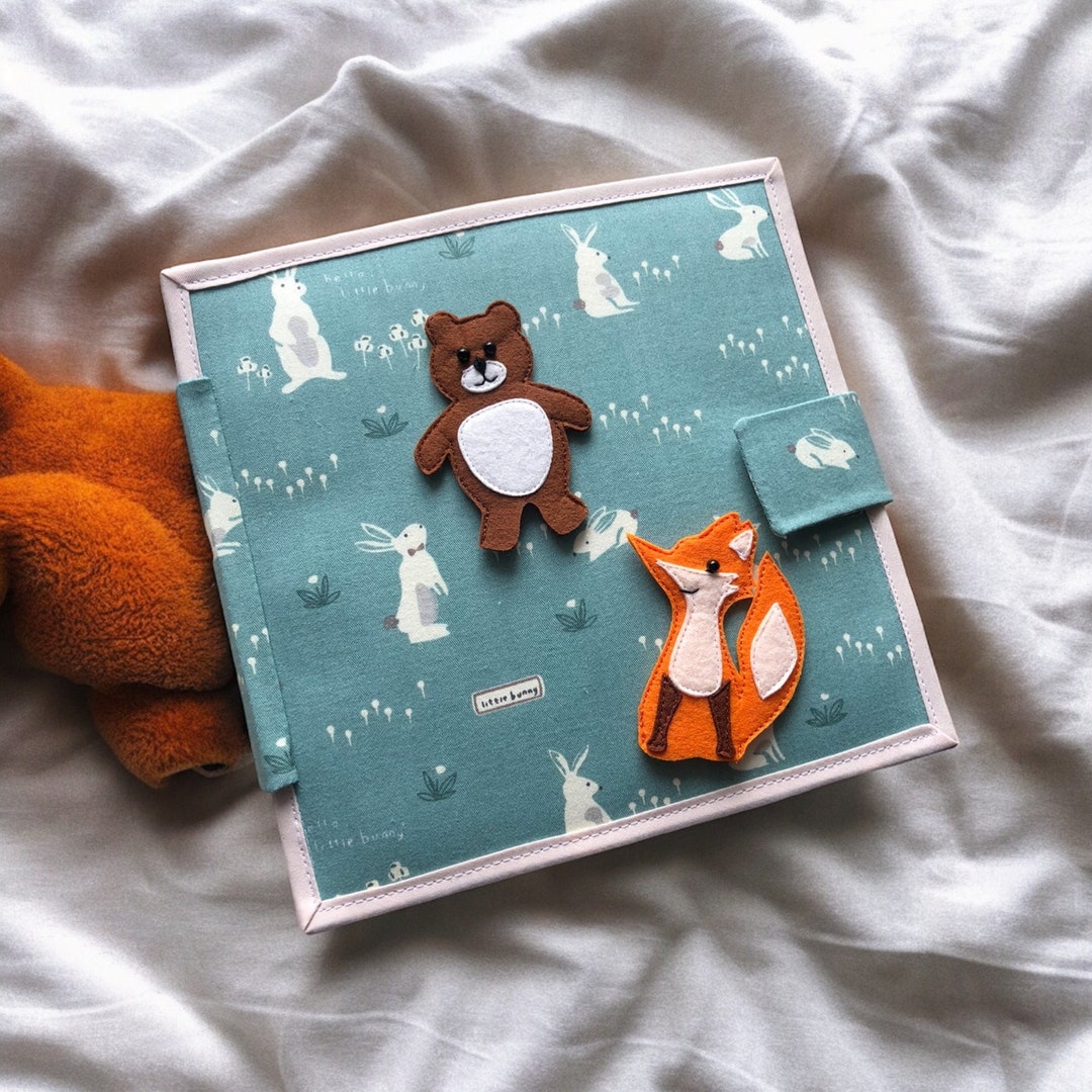 Quiet Book Toddler Busy Felt Toys Travel Eco Board Educational Pretend ...