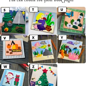 Fidget Toys Montessori Baby Book Sensory Board Fabric Busy Handmade ...