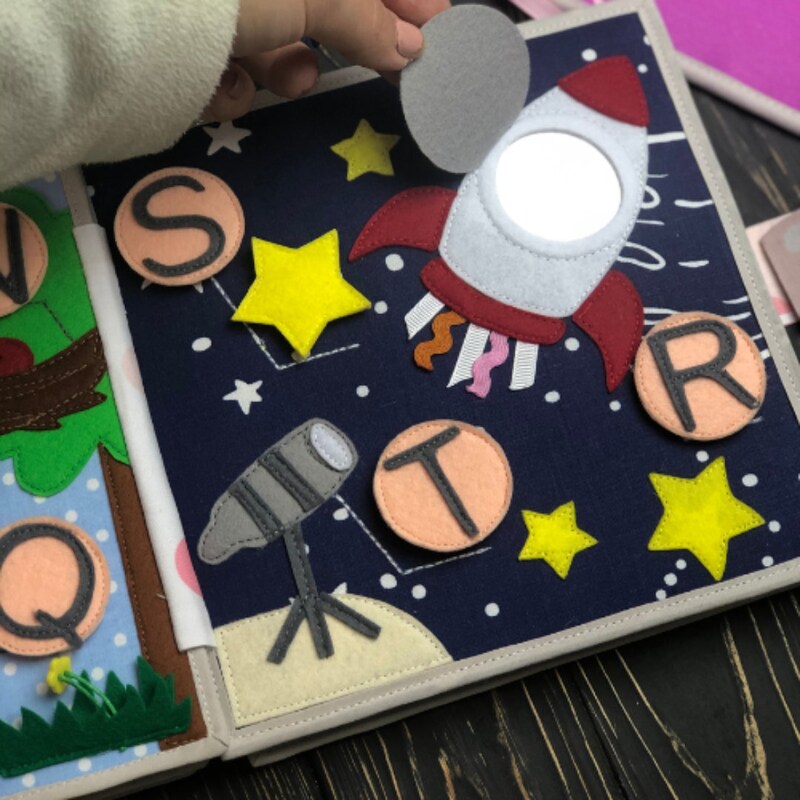 Abc Quiet Book - Etsy