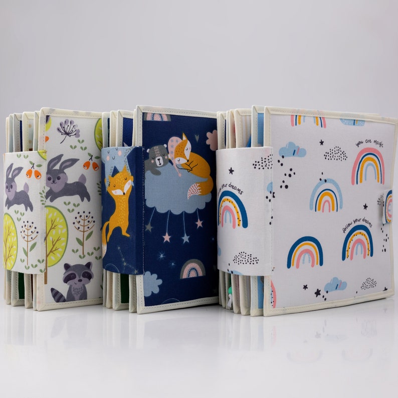 Montessori Toys Toddler Quiet Felt Book Educational Handmade ...