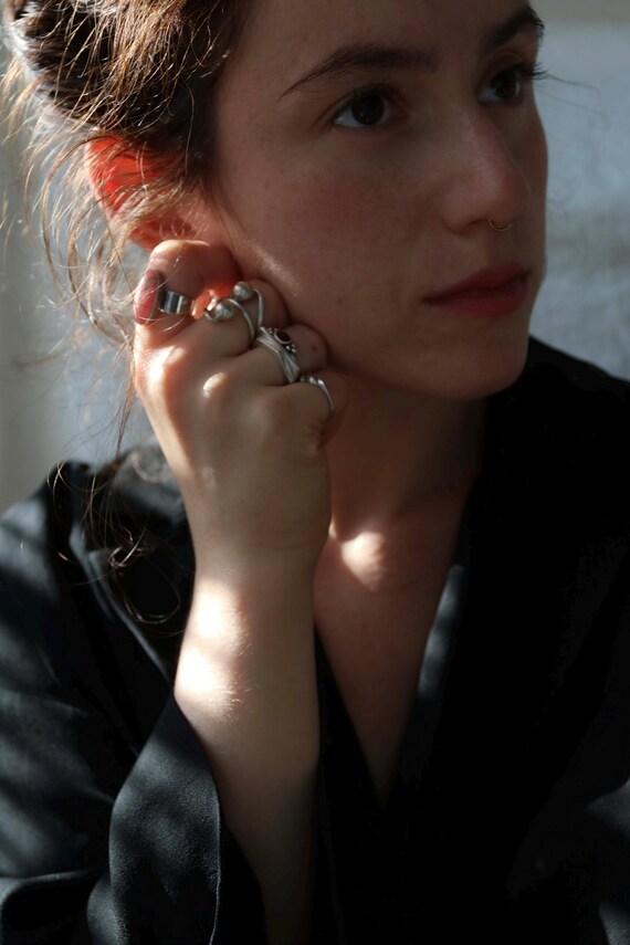 Niels Erik From Denmark Sterling Silver MCM Rhodochro… - Gem