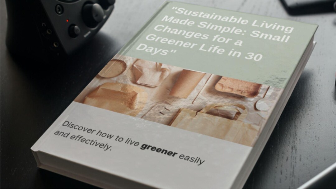 Sustainable Living Guide | Eco-friendly Workbook With Quizzes & Tasks ...