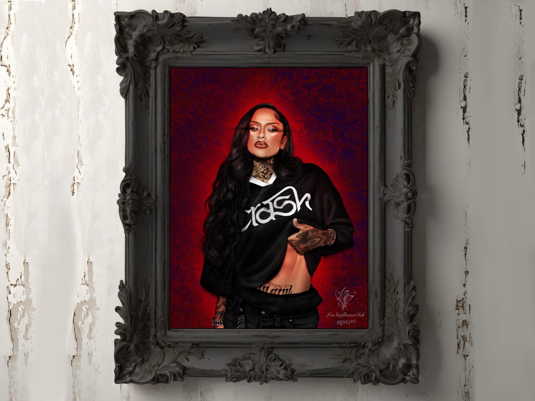 Kehlani Print | Crash Tour | Kehlani Wall Art | Rnb Print | Lgbtq Print ...