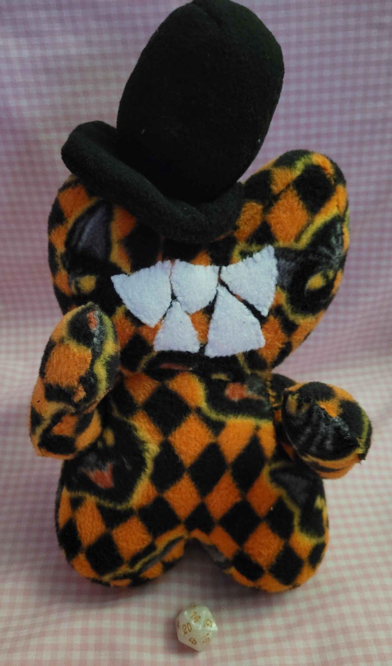 Plushie Top Hat Nightmare Modified Teddy Cat - Etsy