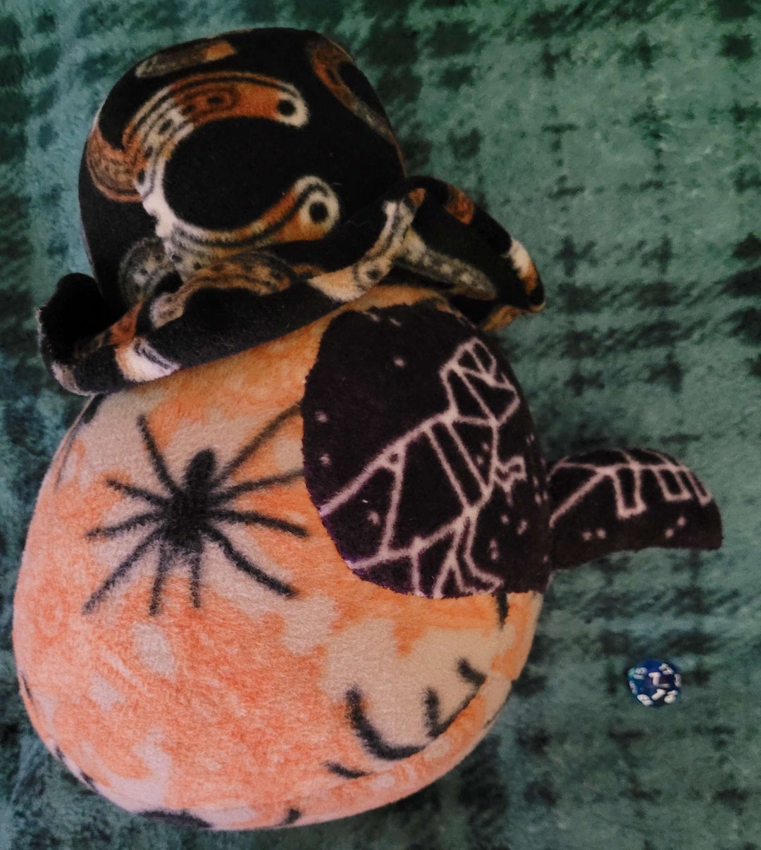 Spider Egg Plague Doctor Plushie With Spider, Horseshoe and Celestial ...