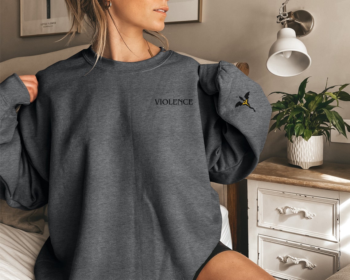 Fourth Wing Inspired Sweatshirt Iron Flame Andarna Fly or - Etsy