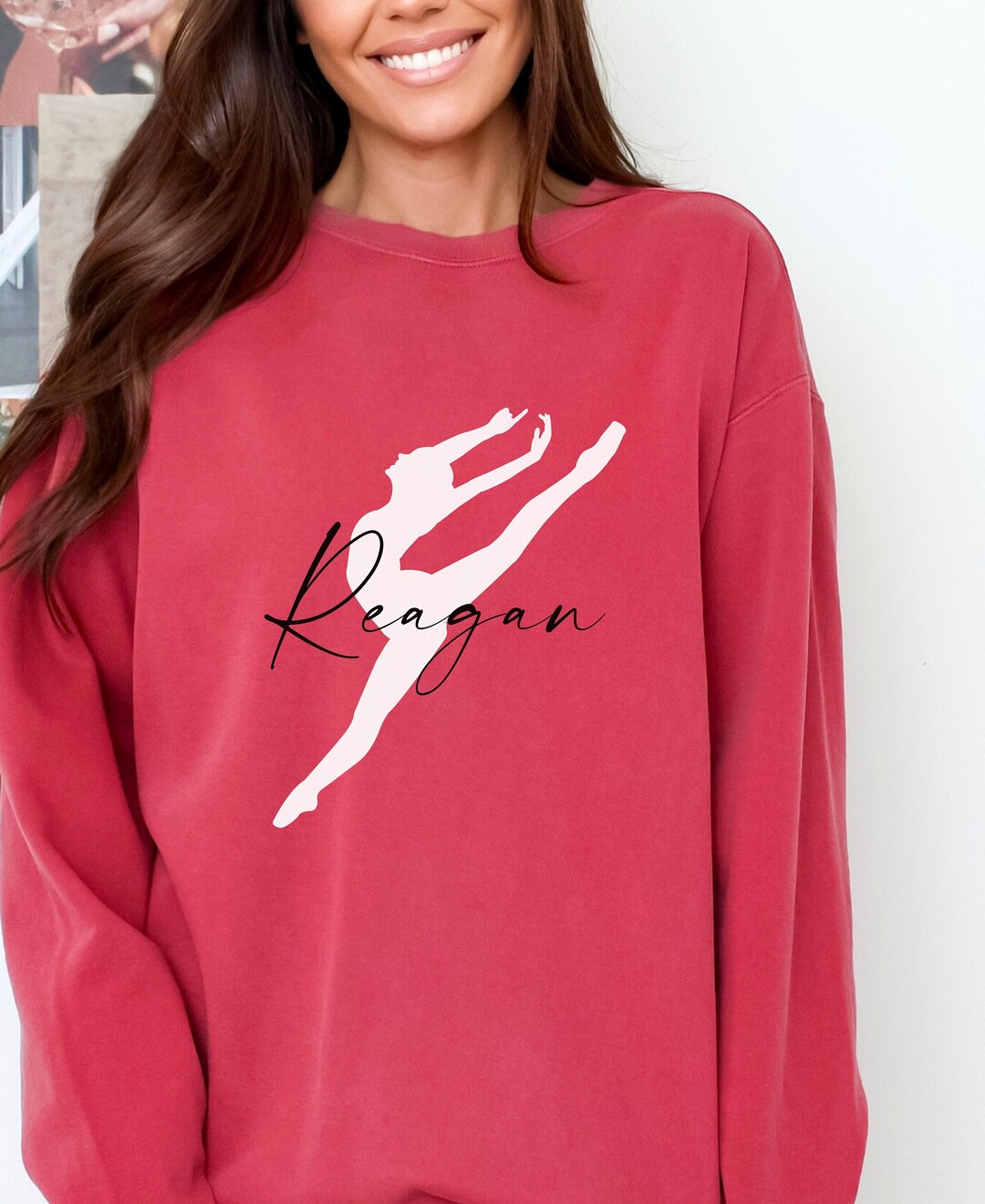 CUSTOM Dance Team Sweatshirt, Personalized Dancer Sweatshirt, Dance ...
