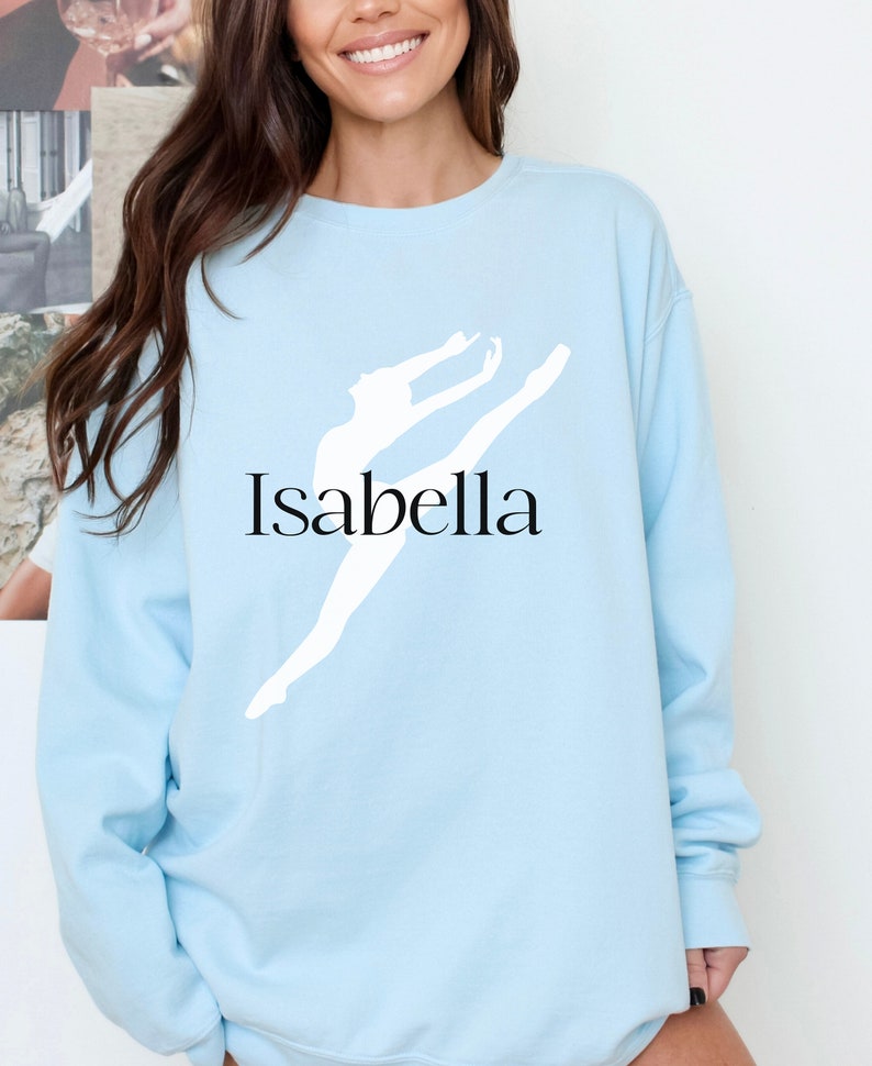 CUSTOM Dance Team Sweatshirt, Personalized Dancer Sweatshirt, Dance ...