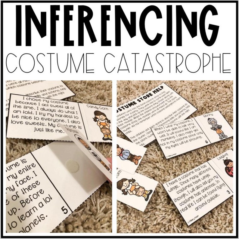Costume Catastrophe (halloween Inference Game) - Etsy