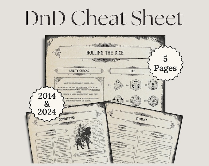 Paladin Cheat Sheet | Paladin Quick Reference Guide | Dnd Cheat Sheet ...