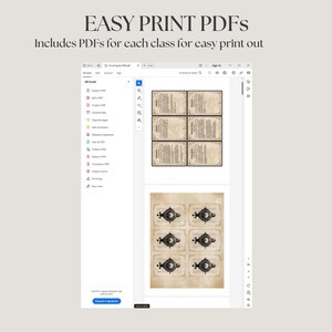 Dnd Spell Cards Bundle | All Classes | Dnd Spellbook Cards | Dungeons ...
