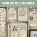 Dnd Character Sheet Victorian Dungeons and Dragons Form Fillable ...