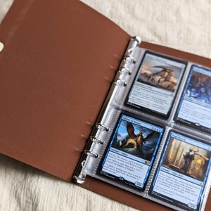 MTG Card Binder | Trading Card Binder Card Sleeves MTG Card Storage MTG ...