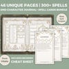 Dnd Character Sheet Victorian Dungeons and Dragons Form Fillable ...