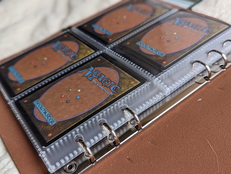 MTG Card Binder Trading Card Binder Card Sleeves MTG Card Storage MTG ...