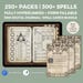 Dnd Character Sheet Victorian Dungeons and Dragons Form Fillable ...