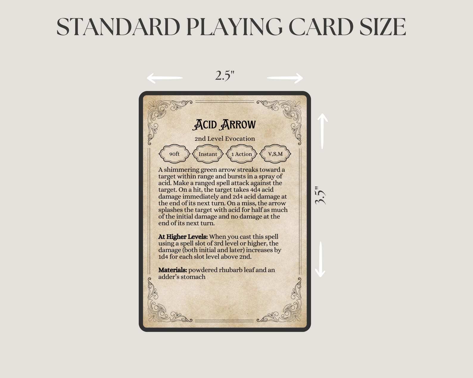 Dnd Spell Cards Bundle | All Classes | Dnd Spellbook Cards | Dungeons ...
