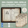 Dnd Character Sheet Victorian Dungeons and Dragons Form Fillable ...
