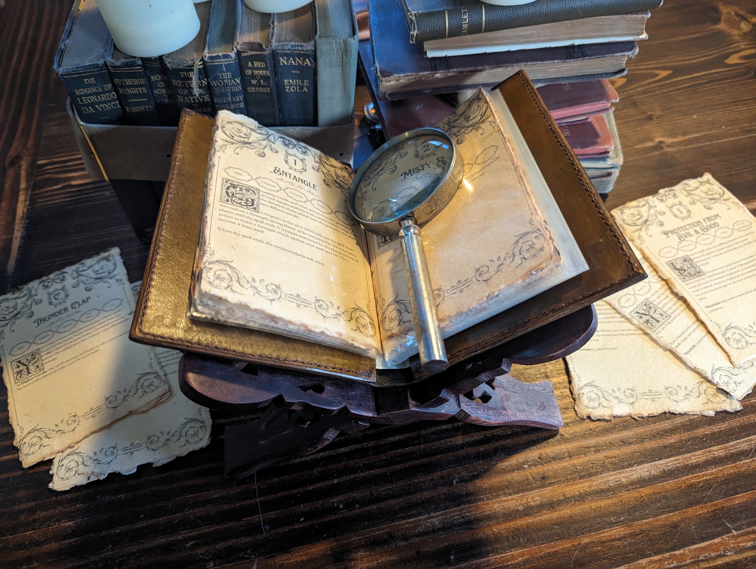 Dnd Artificer 5e Dnd Spell Cards D&D Spellbook Cards Dnd Props Dnd Gift ...