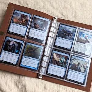 MTG Card Binder | Trading Card Binder Card Sleeves MTG Card Storage MTG ...