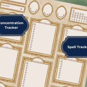 Dnd Character Sheet Victorian Dungeons and Dragons Form Fillable ...