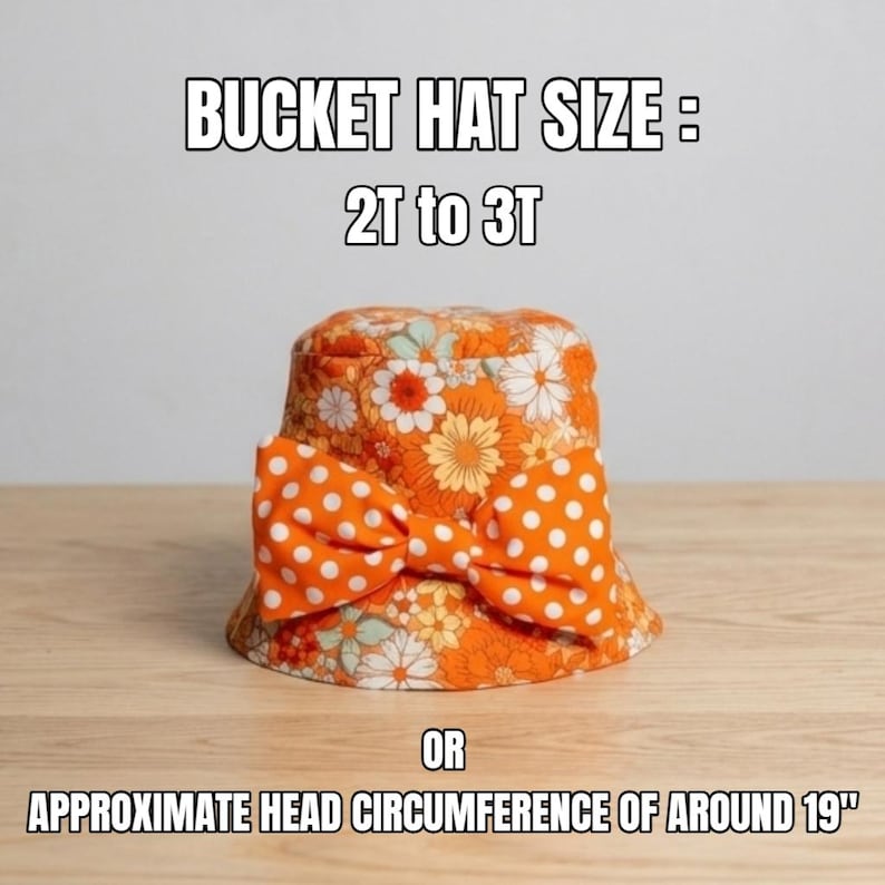Toddler Sun Hat Sewing Pattern PDF Easy Bucket Printable Bow Video ...
