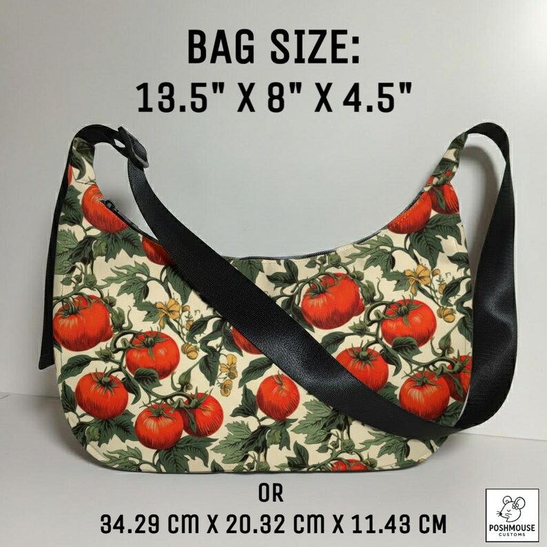 Crescent Bag – Beginner Friendly Handbag PDF Sewing Pattern | Tomato ...
