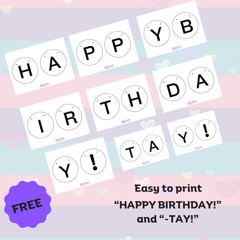 Taylor Swift Friendship Bracelet Garland. Giant Friendship Bracelet ...