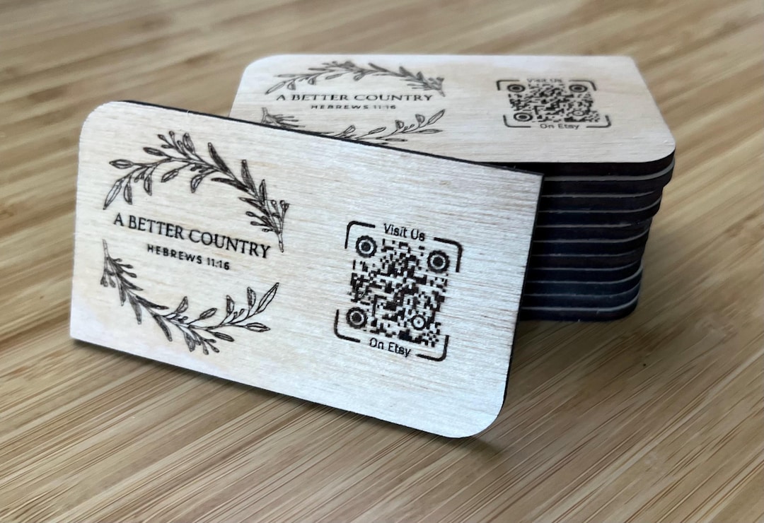 Wooden Business Card Fridge Magnets, Real Estate Custom Fridge Magnetic ...