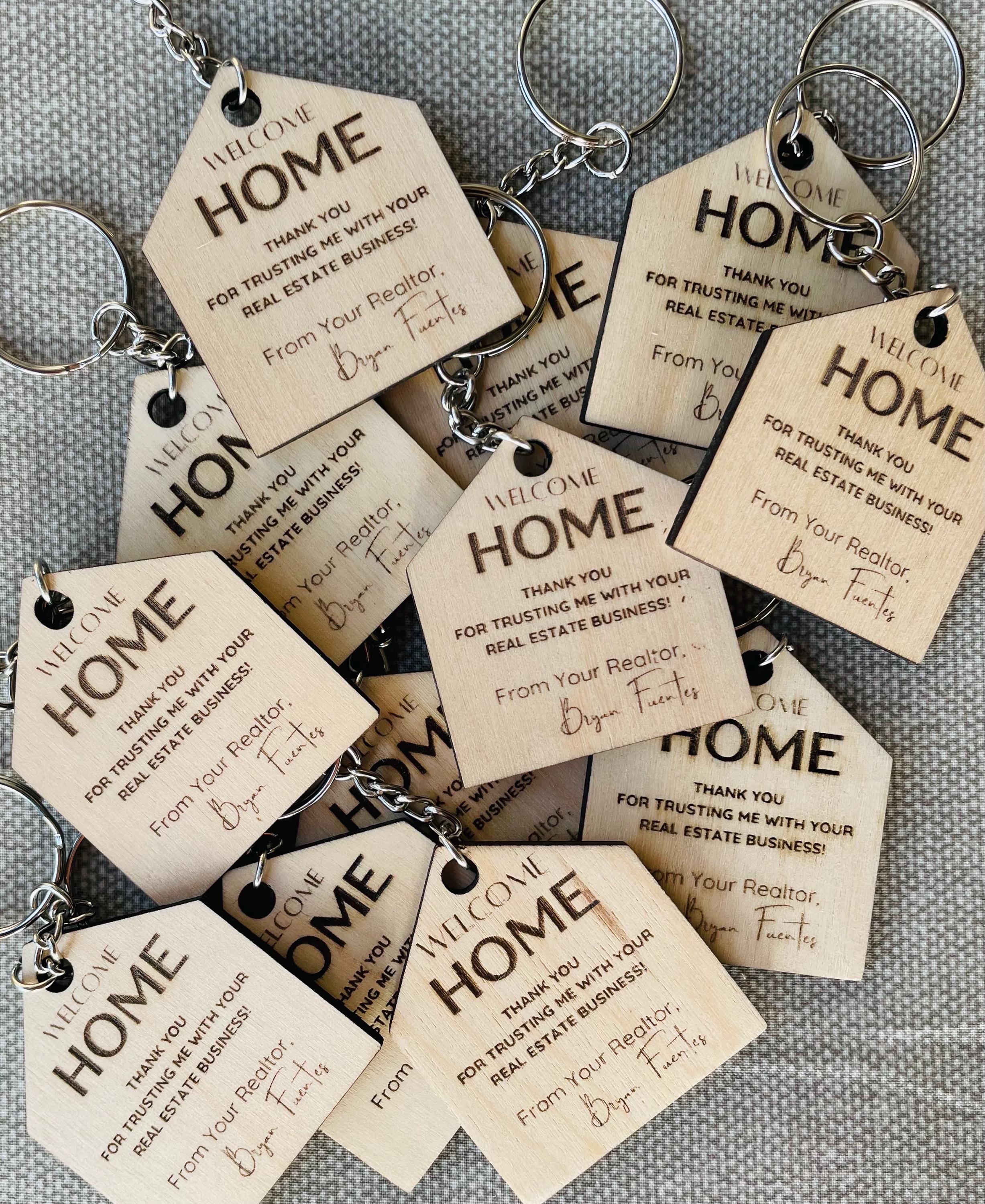 Realtor Closing Gift Key Tag QR Code - Etsy