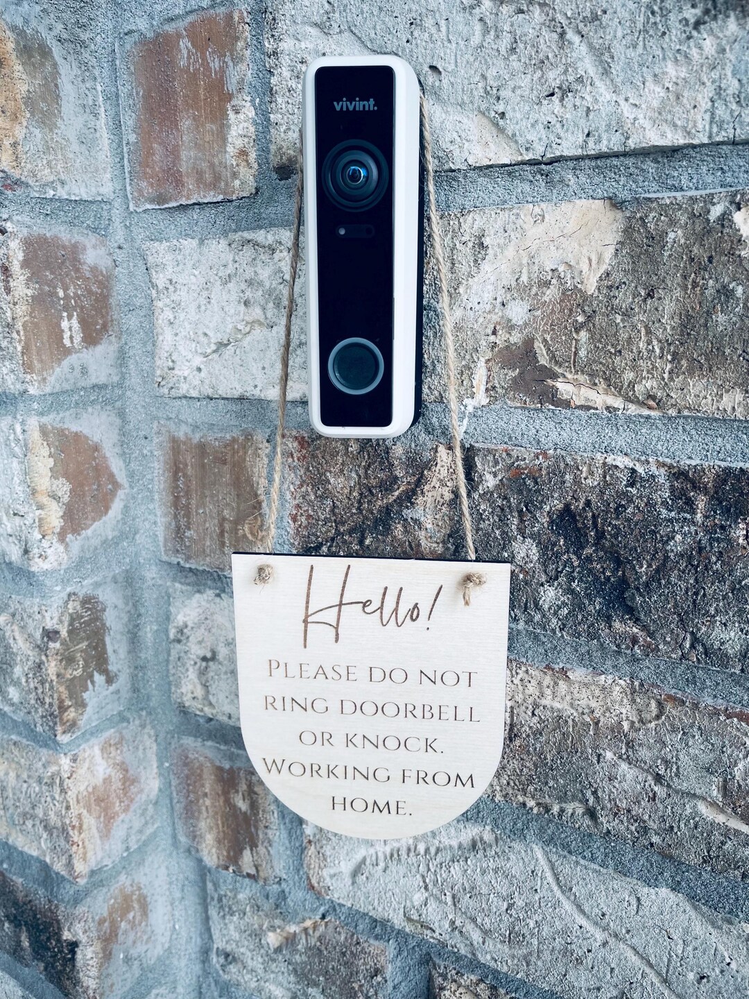 Dont Ring Doorbell Sign - Etsy