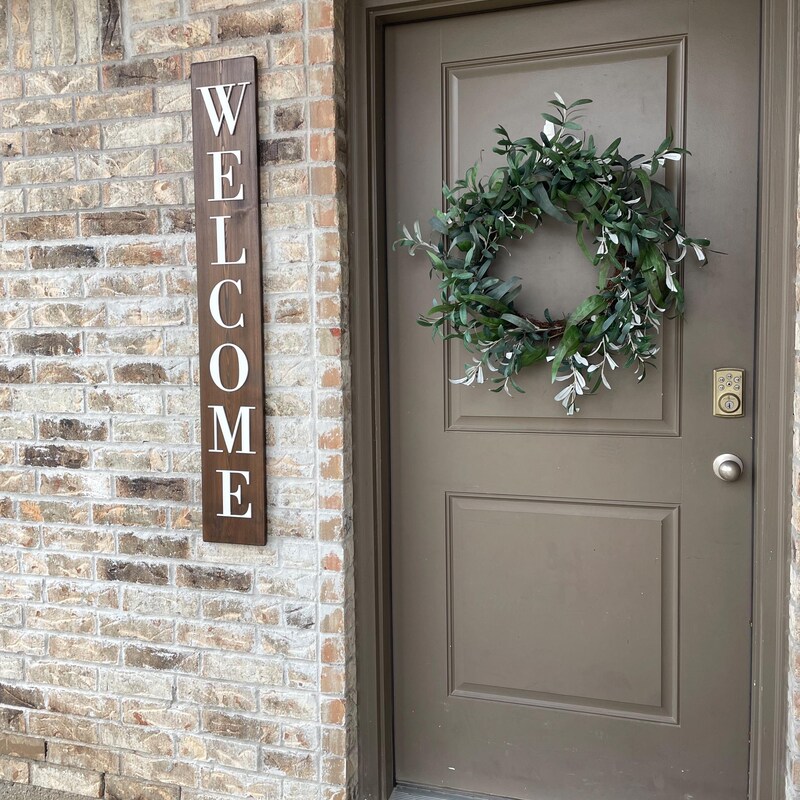 Rustic Welcome Sign - Etsy