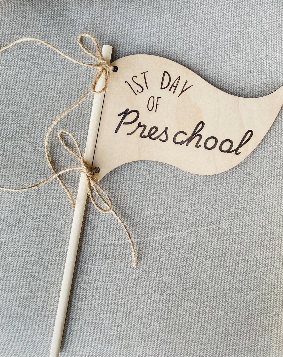 First Day of School Flag - Etsy