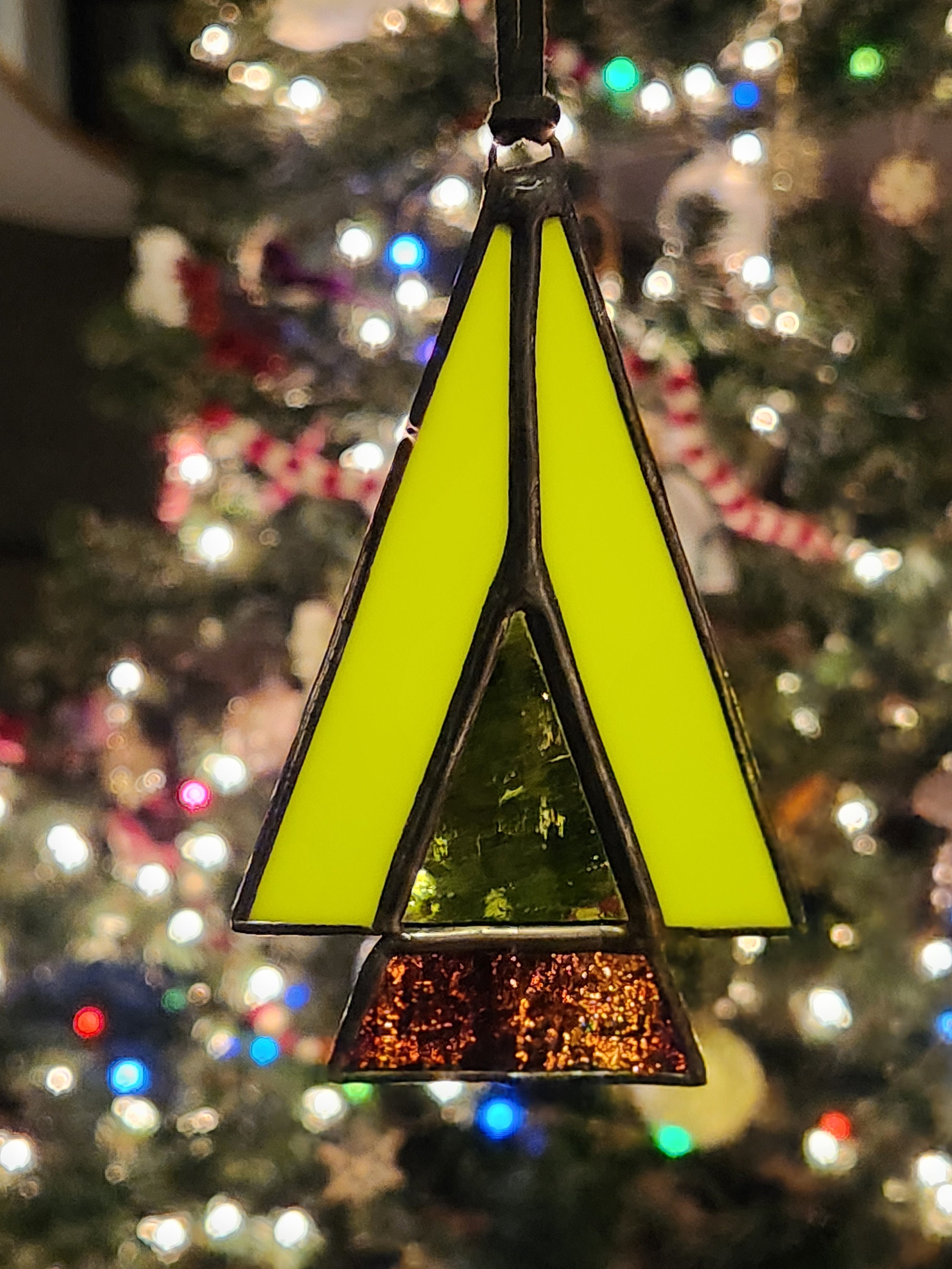 Stained Glass Pine Tree - Etsy