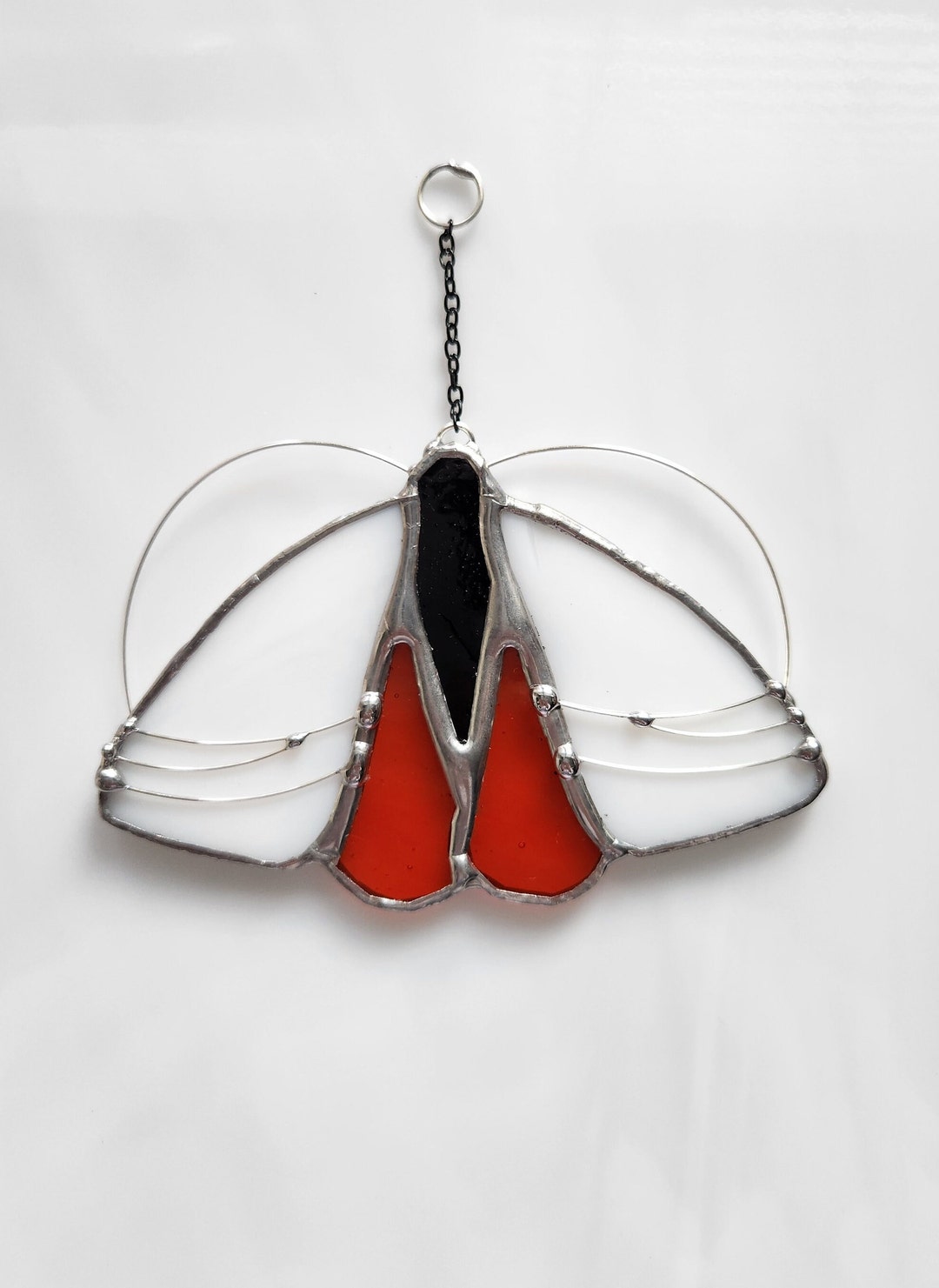 Stained Glass Moth Suncatcher - Etsy