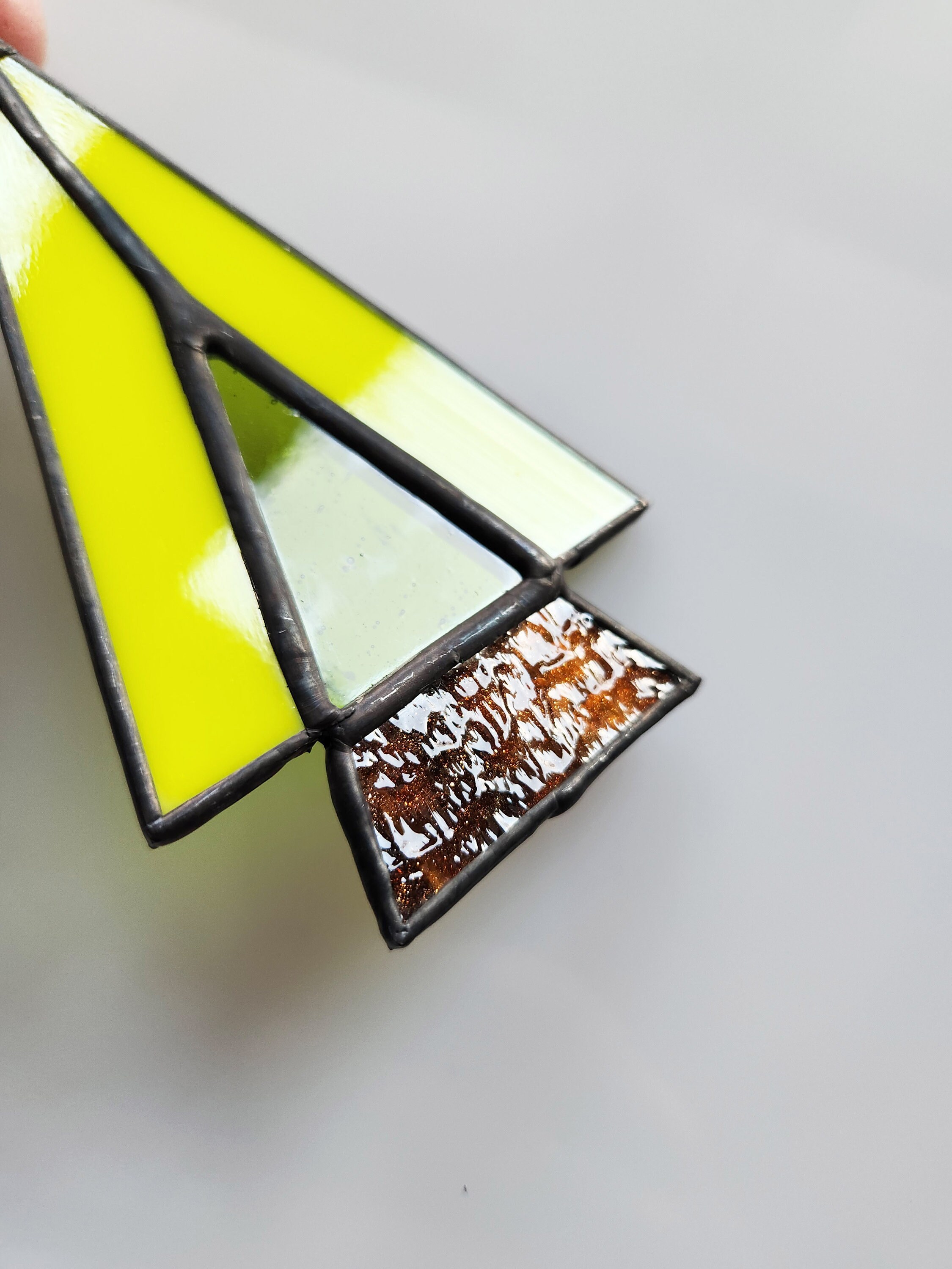 Stained Glass Pine Tree - Etsy