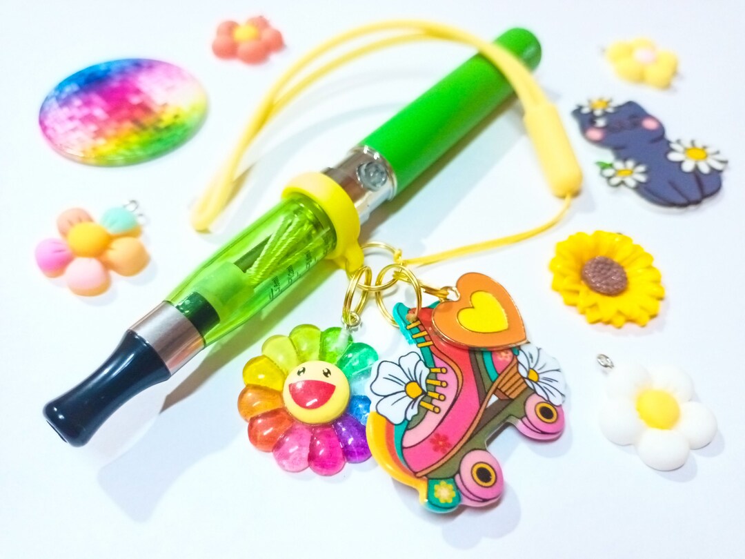 Hippie Custom Vape Charms / Vape Wrist Strap Amulets / Design Your ...