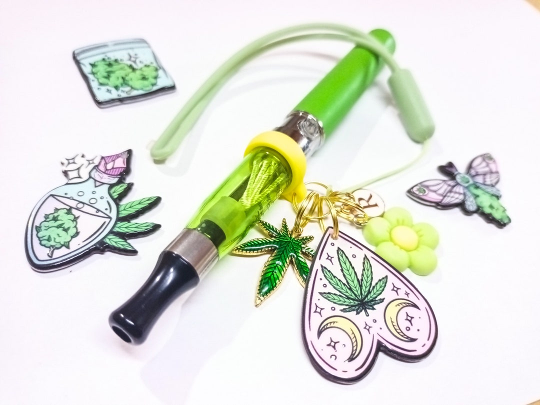Weed Custom Vape Charms / Ecig Wrist Strap Amulets / Design Your Weed ...