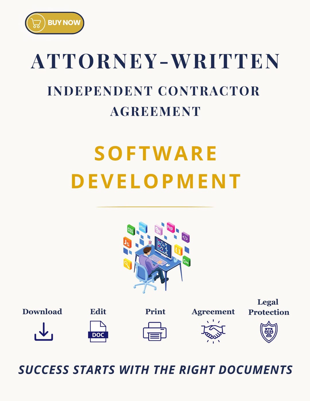 Editable Software Development Agreement Template, Attorney-written ...
