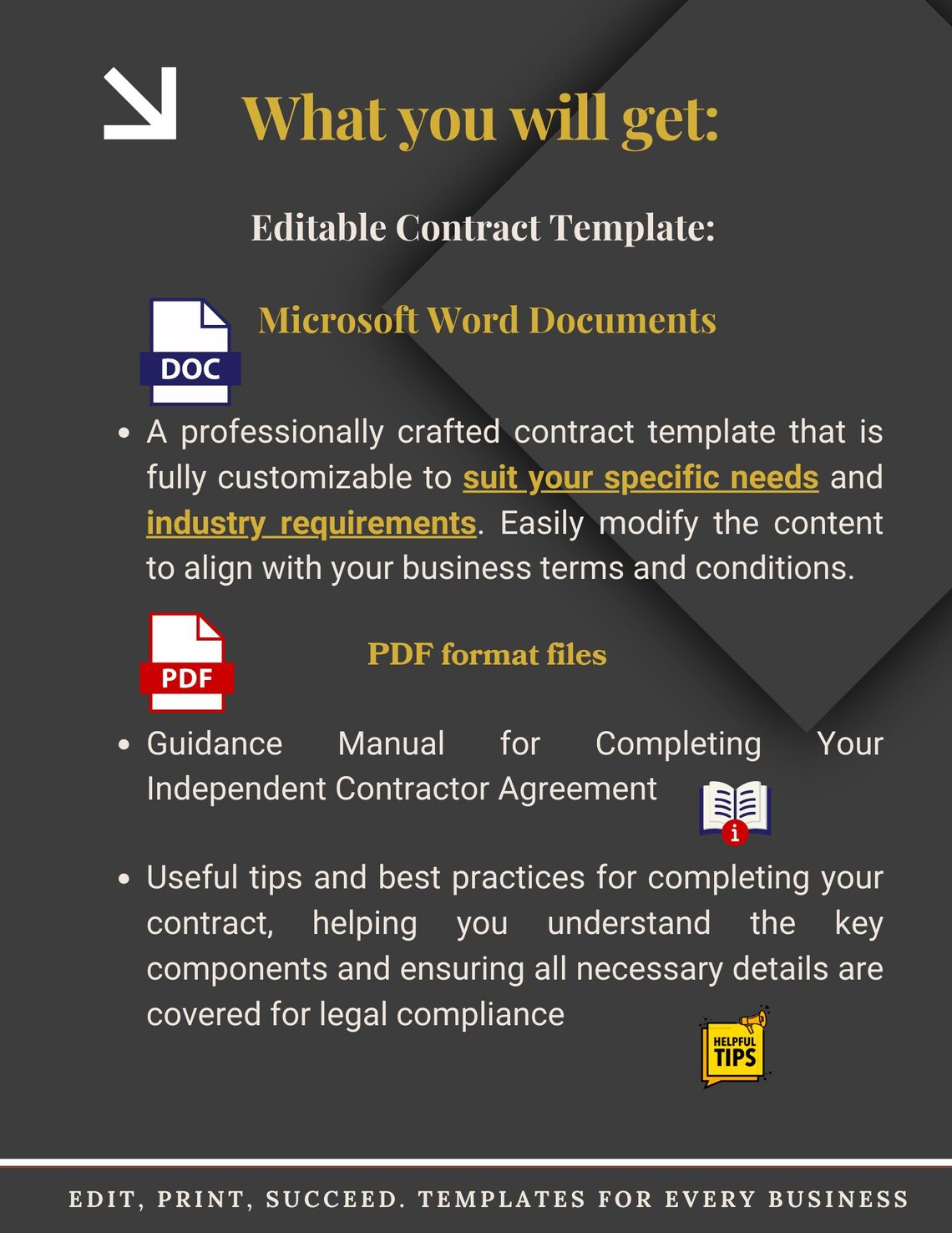 Graphic Design Business Agreement Bundle | Contract Bundle ...