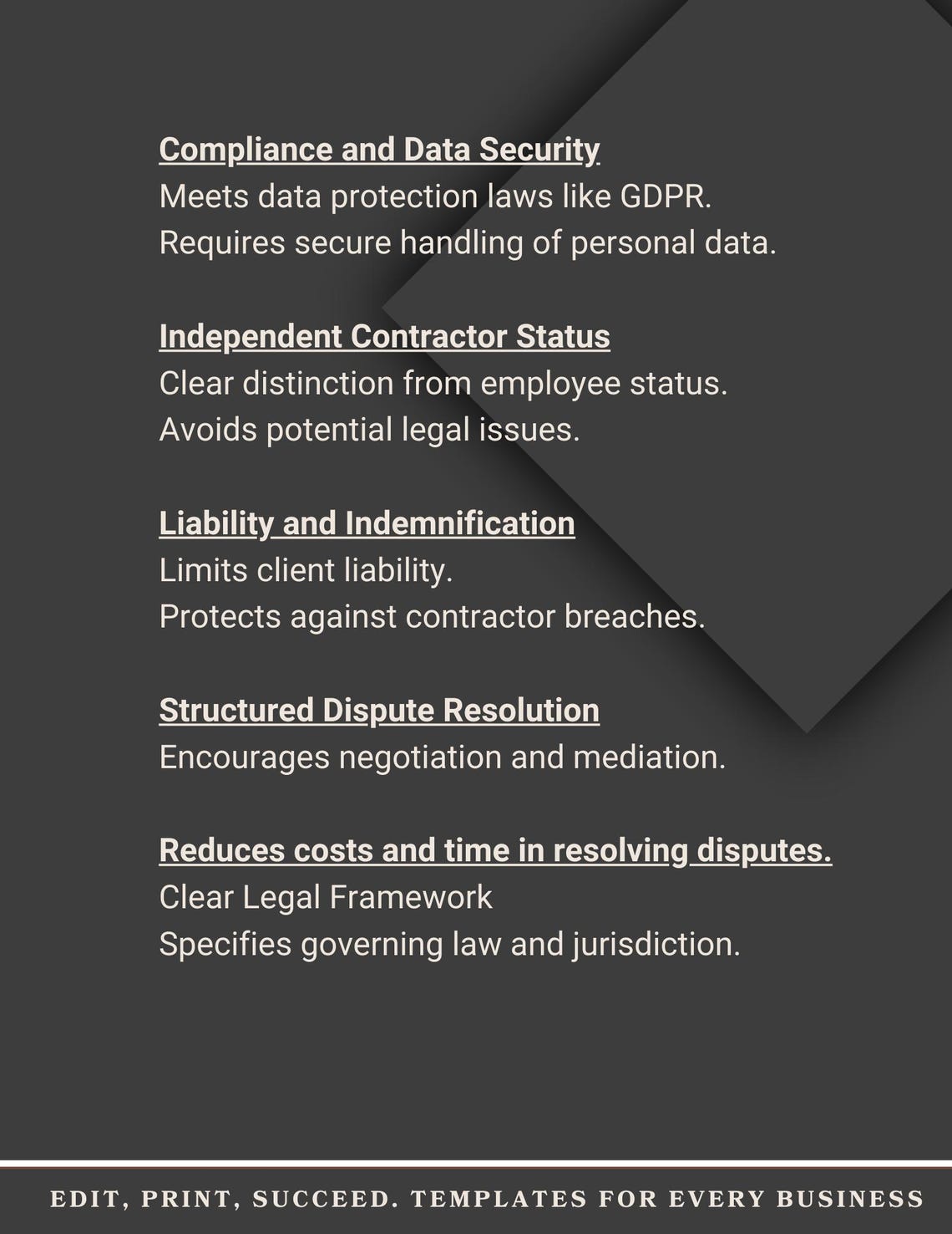 Graphic Design Business Agreement Bundle | Contract Bundle ...