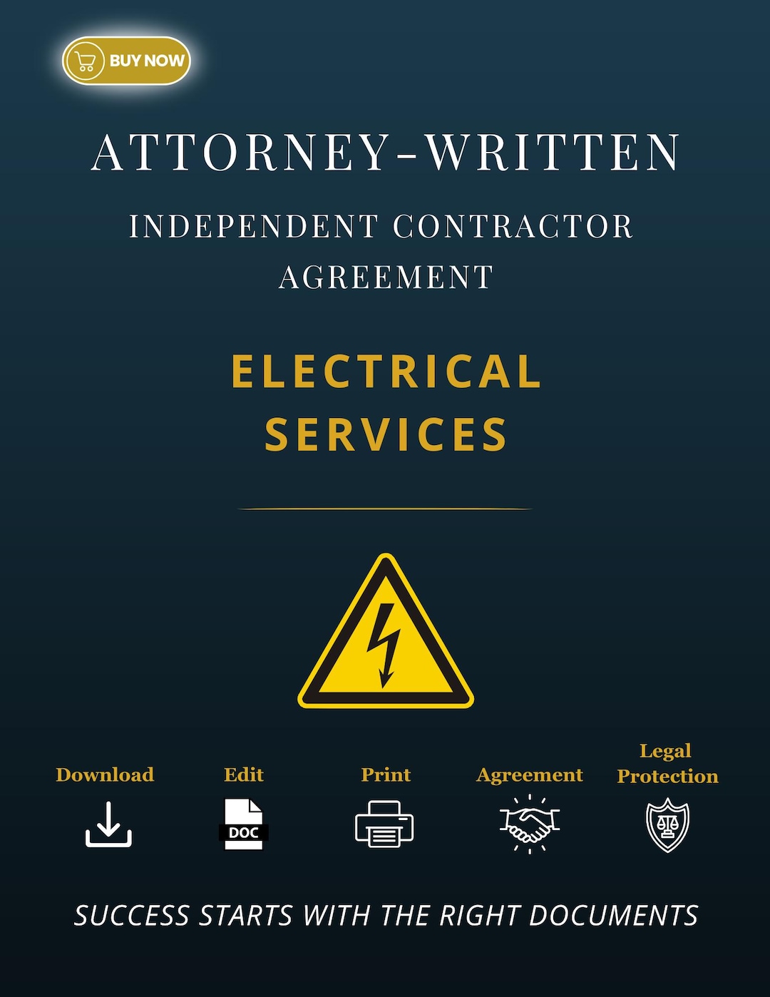 Electrical Services Agreement Template | Editable Word Document ...