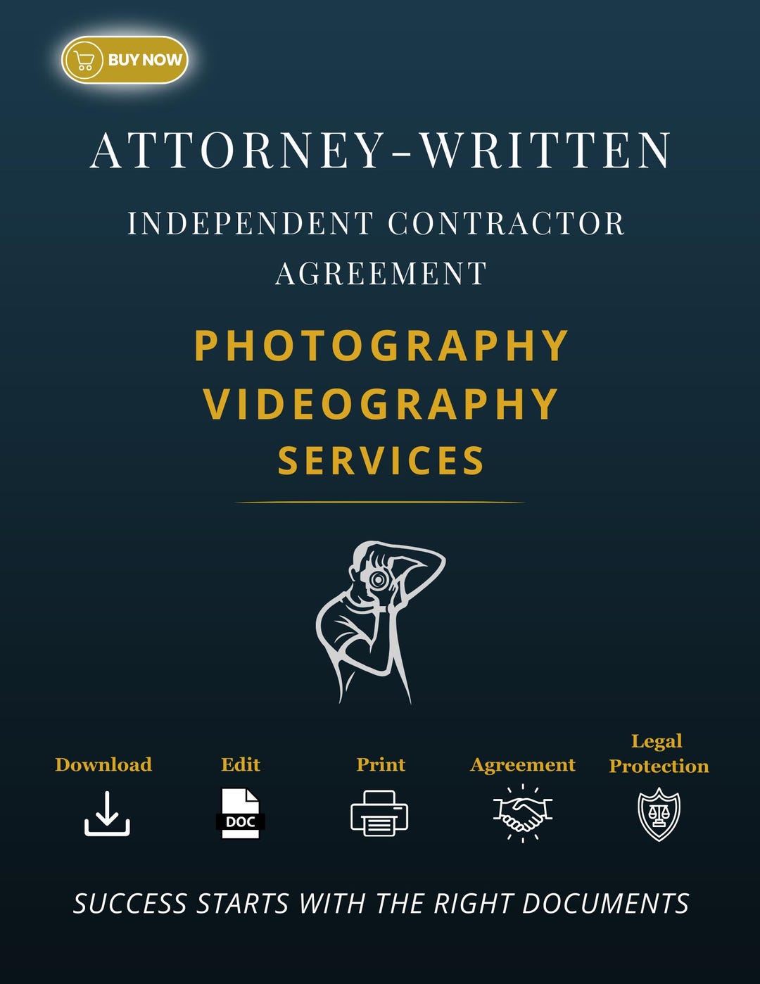 Photography Videography Services Agreement Template | Intellectual ...