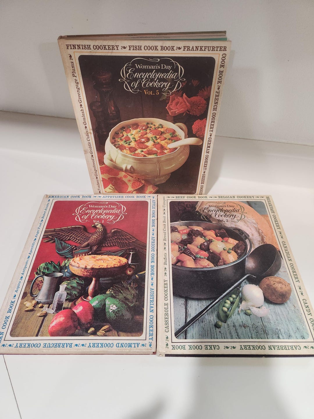 Set of 3 Vintage 1960s Cookbooks – Classic Retro Recipes & Culinary ...