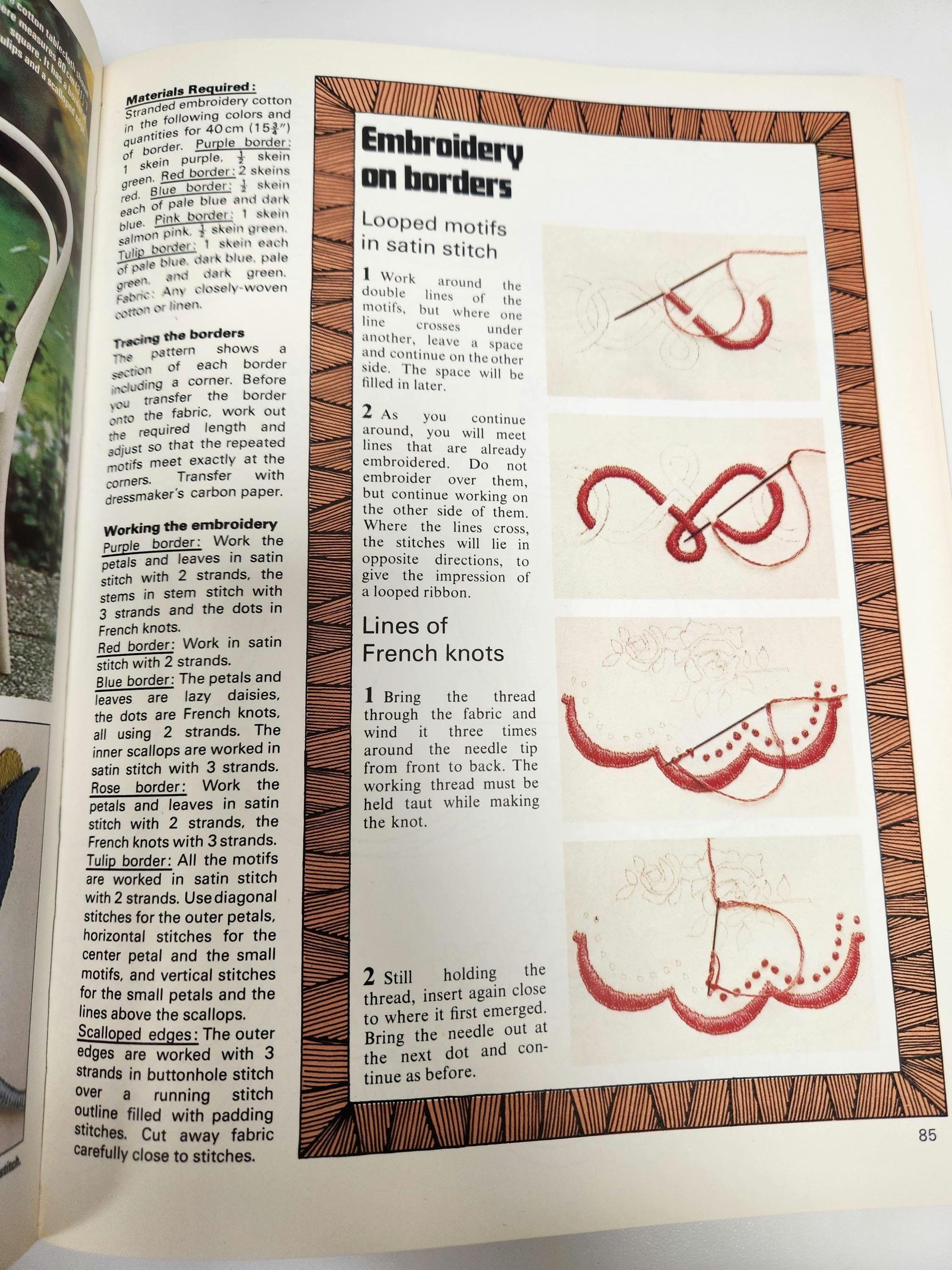 Vintage 70s Home Handicrafts Book: Quilting, Crochet, Applique - Etsy