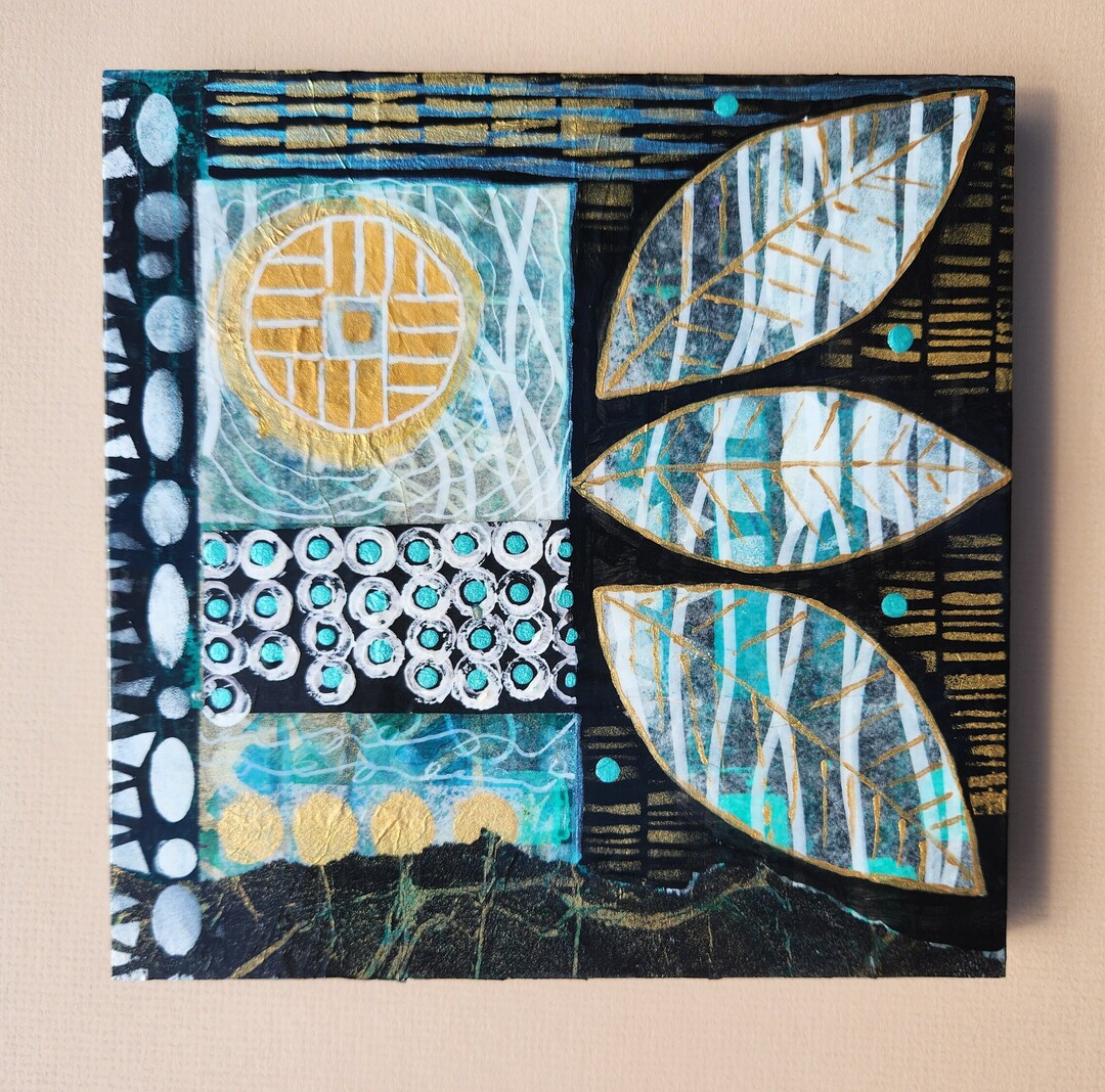 Tribal Leaves 1 - Etsy